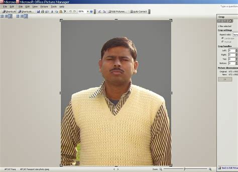 How To Resize Passport Size Photo For Uploading In AFCAT Online Registration Form