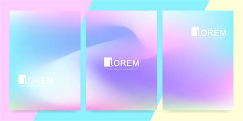 트렌디 한 추상 모형 파스텔 다채로운 그라디언트 아트 홀로그램 템플릿 A4 크기 게시물 배너 디자인 및 브로셔 레이아웃 디자인 템플릿에 적합합니다 벡터 패션 배경 0명에