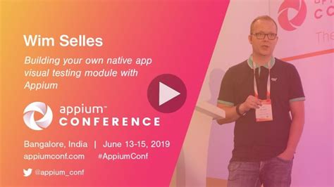 Appium Conference On Linkedin Building Your Own Native App Visual