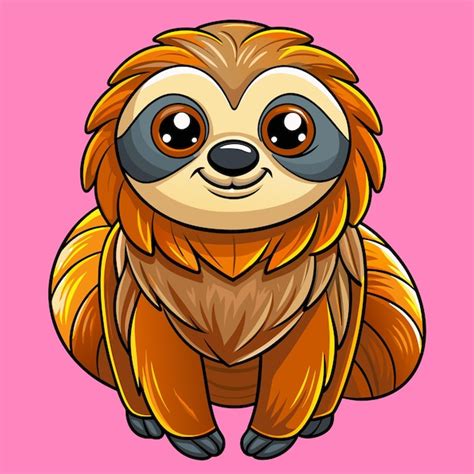 ピンクの背景の漫画キャラクターの漫画画 Premium Ai生成ベクトル画像