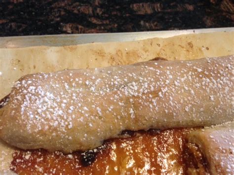 Apple Butter Caramel Toffee Strudel Bites Flaky Cream Cheese Dough Cindy S On Line Recipe Box
