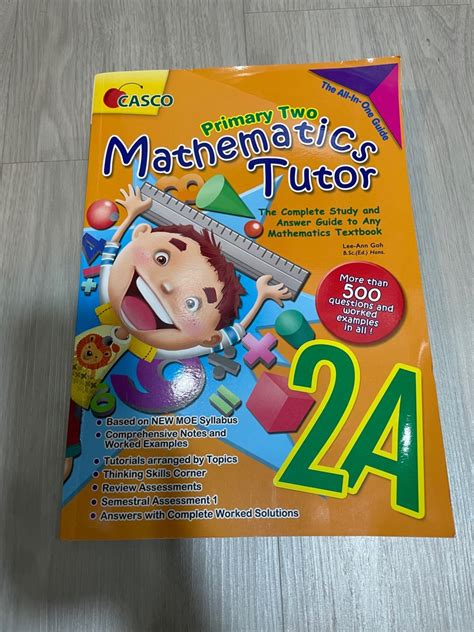 Casco Mathematic Tutor 2a Primary 2 Hobbies And Toys Books And Magazines