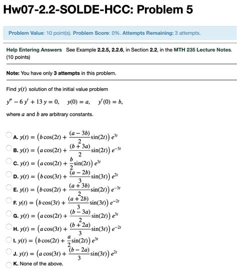 Solved Hw07 22 Solde Hcc Problem 5 Problem Value 10
