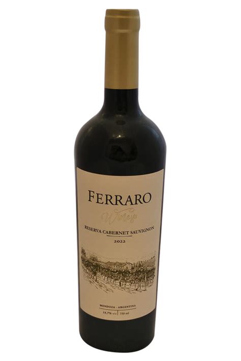 Reserva Cabernet Suavignon Por Caja Ferraro Wines