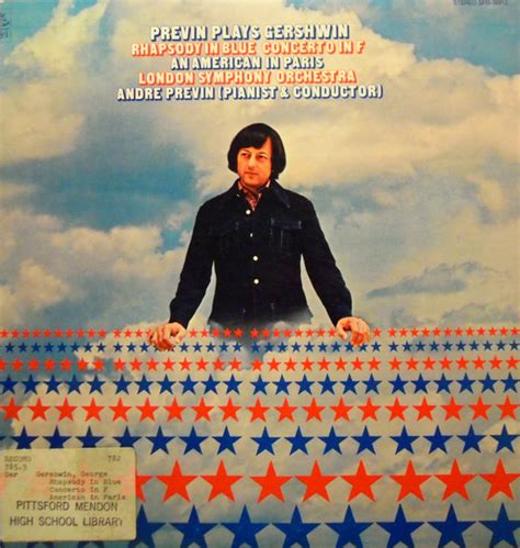 Prévin plays gershwin by André Previn The London Symphony Orchestra