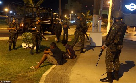 Brazilian Citys Murder Rate Up 650 After Police Strike Daily Mail