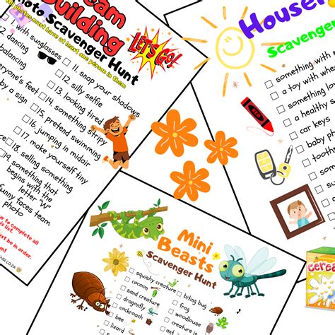 Scavenger Hunt Set 1 Wordsense