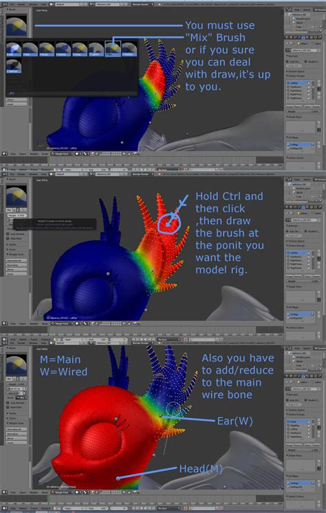 Tutorial Blender Rigging Page By Yoksaharat On DeviantArt