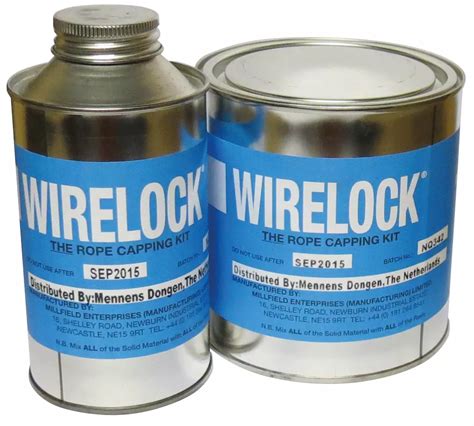 Socketing Compound Wirelock Wire Rope Socket Certex Norge