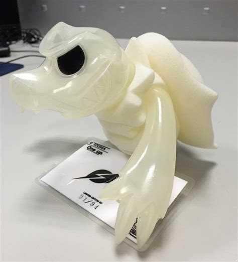 One Up Touma Skuttle Monster Flocking White Ver 5 Vinyl Figure