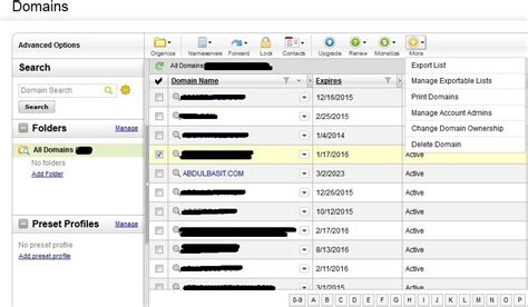 Releases New Domain Control Panel Domain Manager
