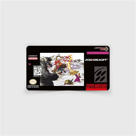 SNES Label Chrono Trigger Etsy