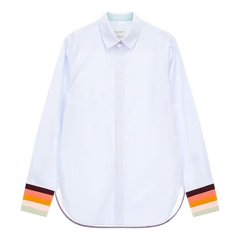 Paul Smith폴스미스 여성 아티스트 스트라이프 커프스 셔츠 Sivillage 에스아이빌리지