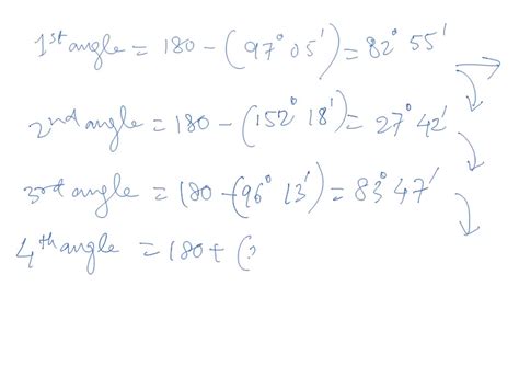 Solved Compute The Closure Error In Closed Polygon Traverse If You