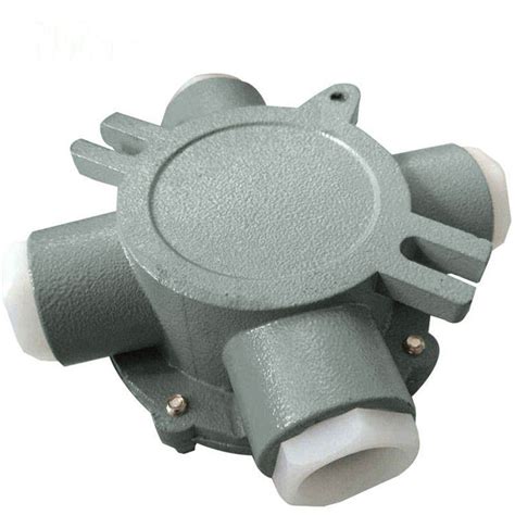 Aluminum Atex Explosion Proof Junction Boxes Exd Zone 0 Zone 20 Electrical Dustproof