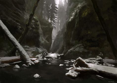 Creek By Catbib On Deviantart
