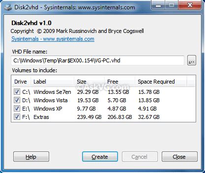 Disk Vhd Free Utility To Create VHD Versions Of Physical Disks AskVG