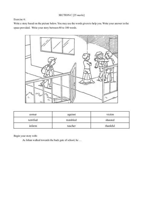Upsr English Paper 2 Section C Reading Comprehension Texts