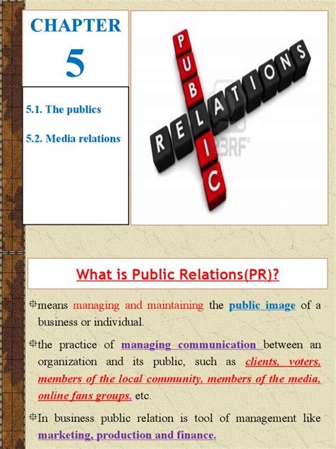 Chapter 5 Public Relation Pdf Public Relations Mass Media