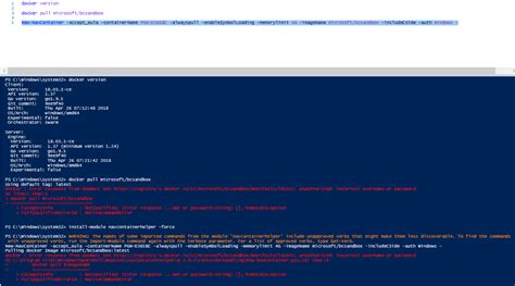 Creating Container · Issue 197 · Microsoftnav Docker · Github
