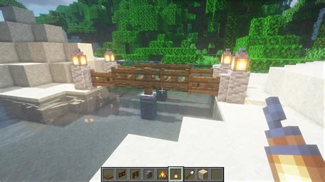 シンプルでおしゃれな橋 Minecraft Simple Bridge Design【マイクラマインクラフト建築】 じゃがいもゲームブログ