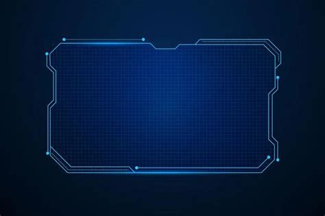 科幻未来派用户界面，hud模板框架设计，技术抽象背景 花瓣网