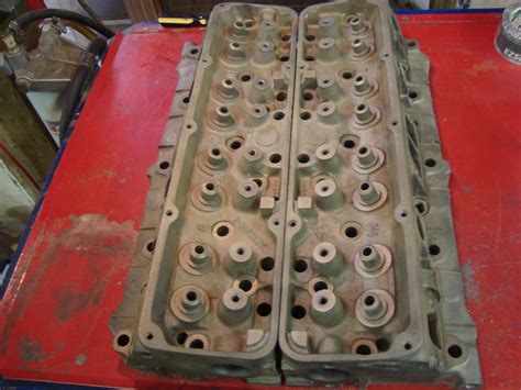 Amc Jeep V 8 360 401 1977 Core Cylinder Heads The Set Amx Javelin