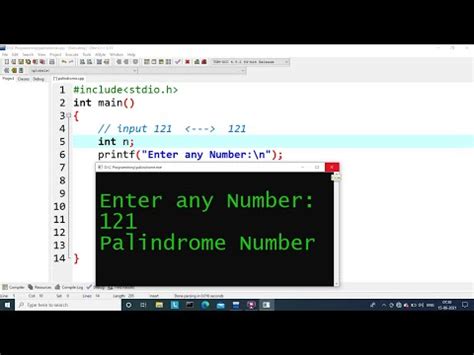 Learn C Program to Check a Number is Palindrome or Not | Learn Coding - Mind Luster