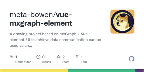 Github Meta Bowenvue Mxgraph Element A Drawing Project Based On