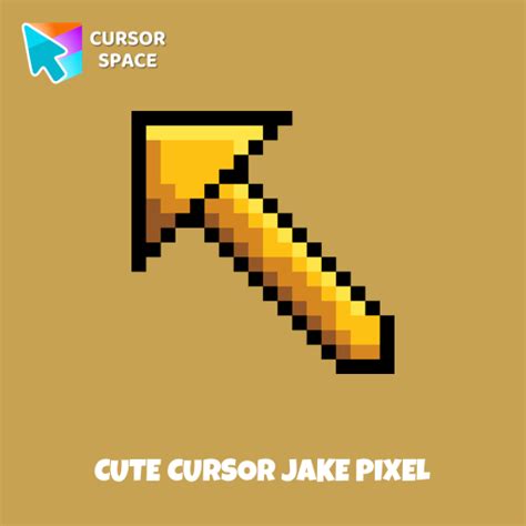 Cursor Cute Cursor Jake Pixel Pack Cursor Space