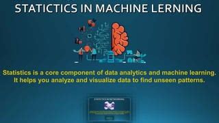 Statistics And Role Of Statistics In Computer Science PPTX Science