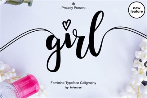 Girl Font Cursive Font Swoosh Font Swashy Font Swirly Etsy