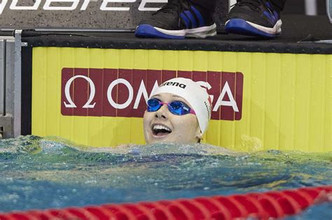 Swimming World Cup Siobhan Haughey Follows Asian Games Heroics With Records And Inches