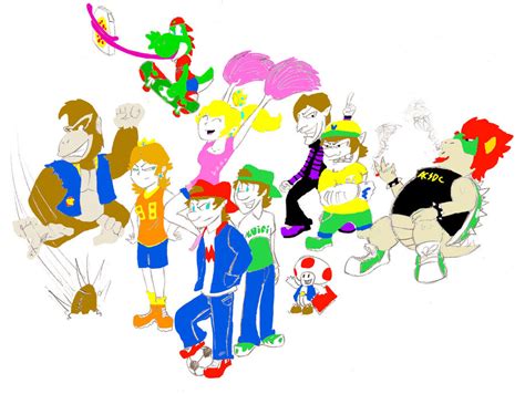 Mario High School Never Ends By Amanda915 On Deviantart