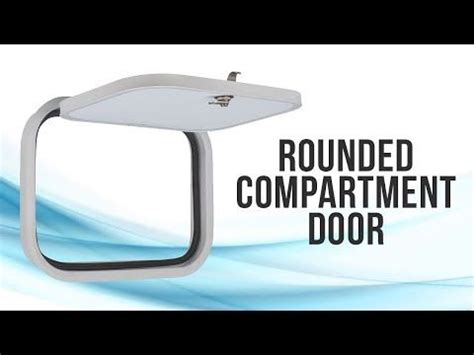 Custom Rounded RV Baggage Door RecPro Doors Compartment Rv