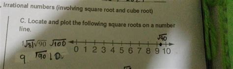 Solved T Irrational Numbers Involving Square Root And Cube Root C