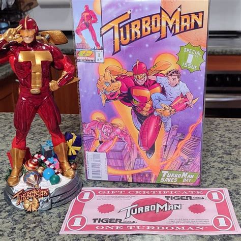 Turboman T Certificate Replica Prop Jingle All The Way Christmas
