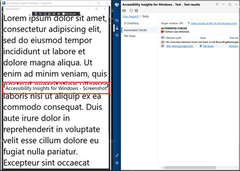 BUG An Onscreen Element Must Not Have A Null BoundingRectangle Property Is It A False