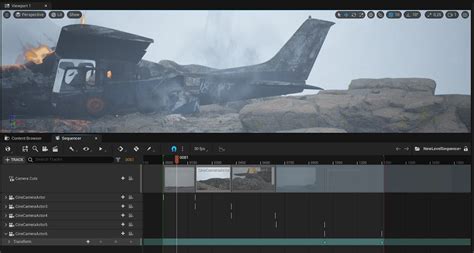 Plane Crash On Behance