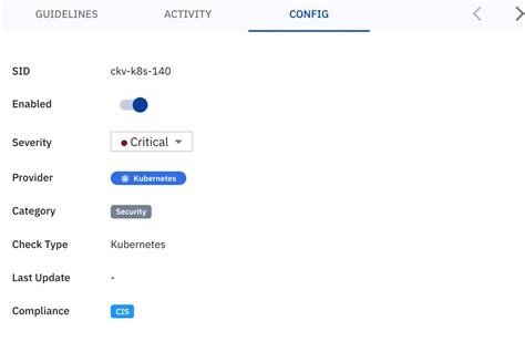 Modify IaC Security Policies Lacework Documentation