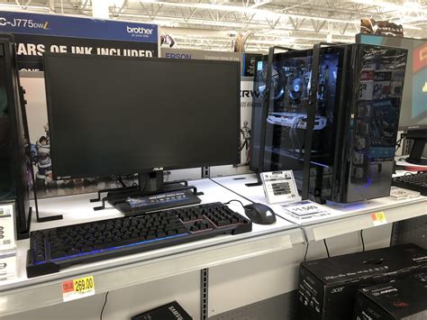 My Local Walmart Has A Couple Pcs On Display And A Whole Shelf Of Pc Gaming Supplies R