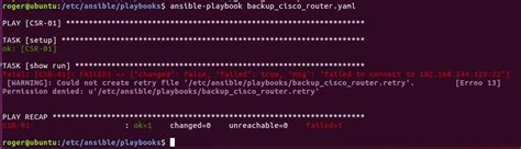 Ansible Cisco Tutorial Backup Cisco Config