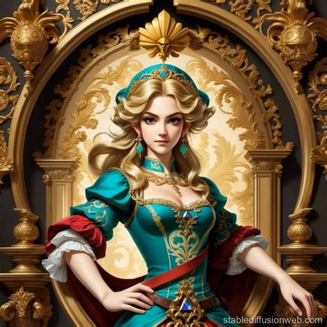The Legend of Zelda Game Stable Diffusion en línea