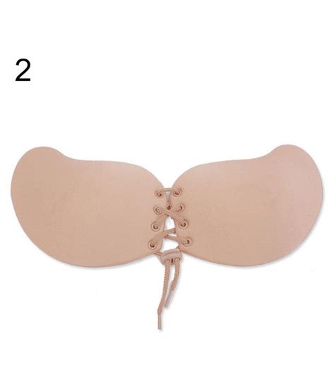 Buy Women Sexy Silicone Push Up Adhesive Stick On Strapless Backless Invisible Bra Online At