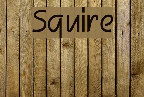 Squire Font