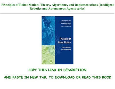 ~free Download Principles Of Robot Motion Theory Algorithms And