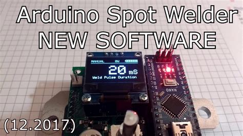 Big Software Update For The Arduino Spot Welder Malectrics