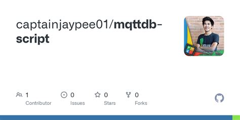 GitHub Captainjaypee Mqttdb Script