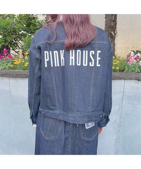 Pink House（ピンクハウス）の「ビッグロゴデニムジャケット（デニムジャケット）」 Wear