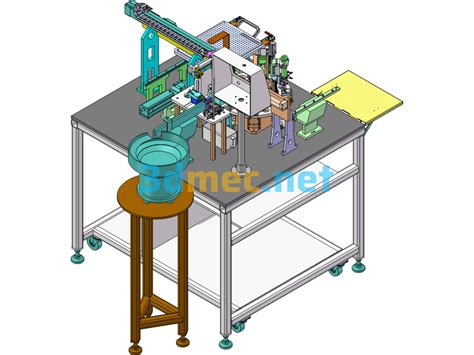 Led Assembly Machine Automatic Led Lamp Assembly Machine 3d Model